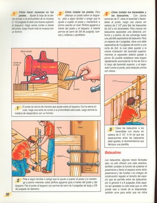 Escaleras y barandales | PDF