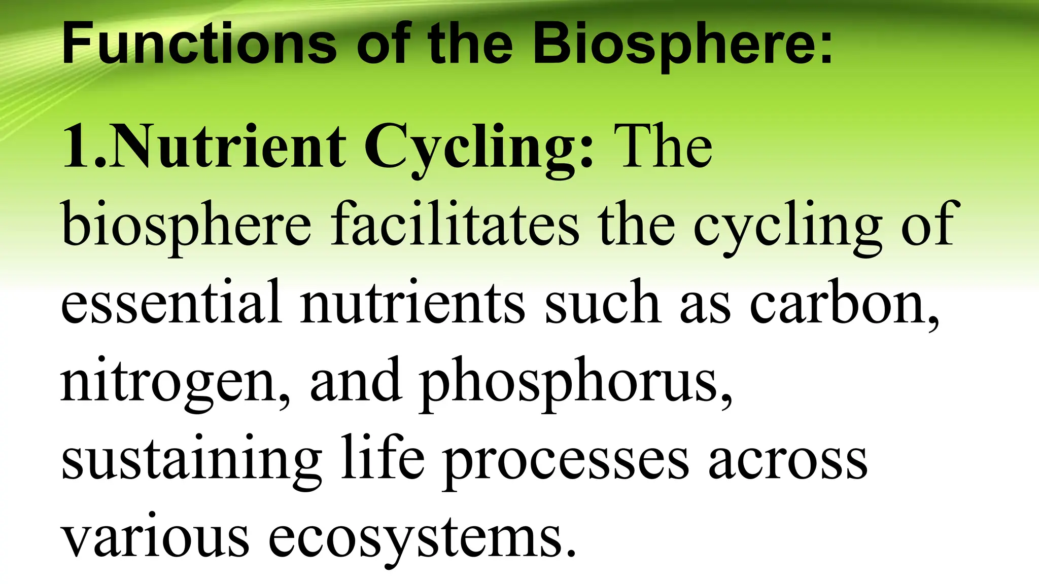 environmental science water cycle and nitrogen cycl | PPTX | Geography ...