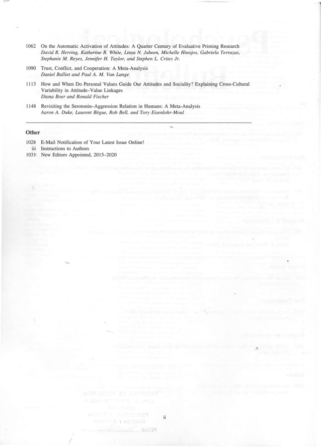 Psychological Bulletin Vol. 139 N° 5 (set. 2013) | PDF