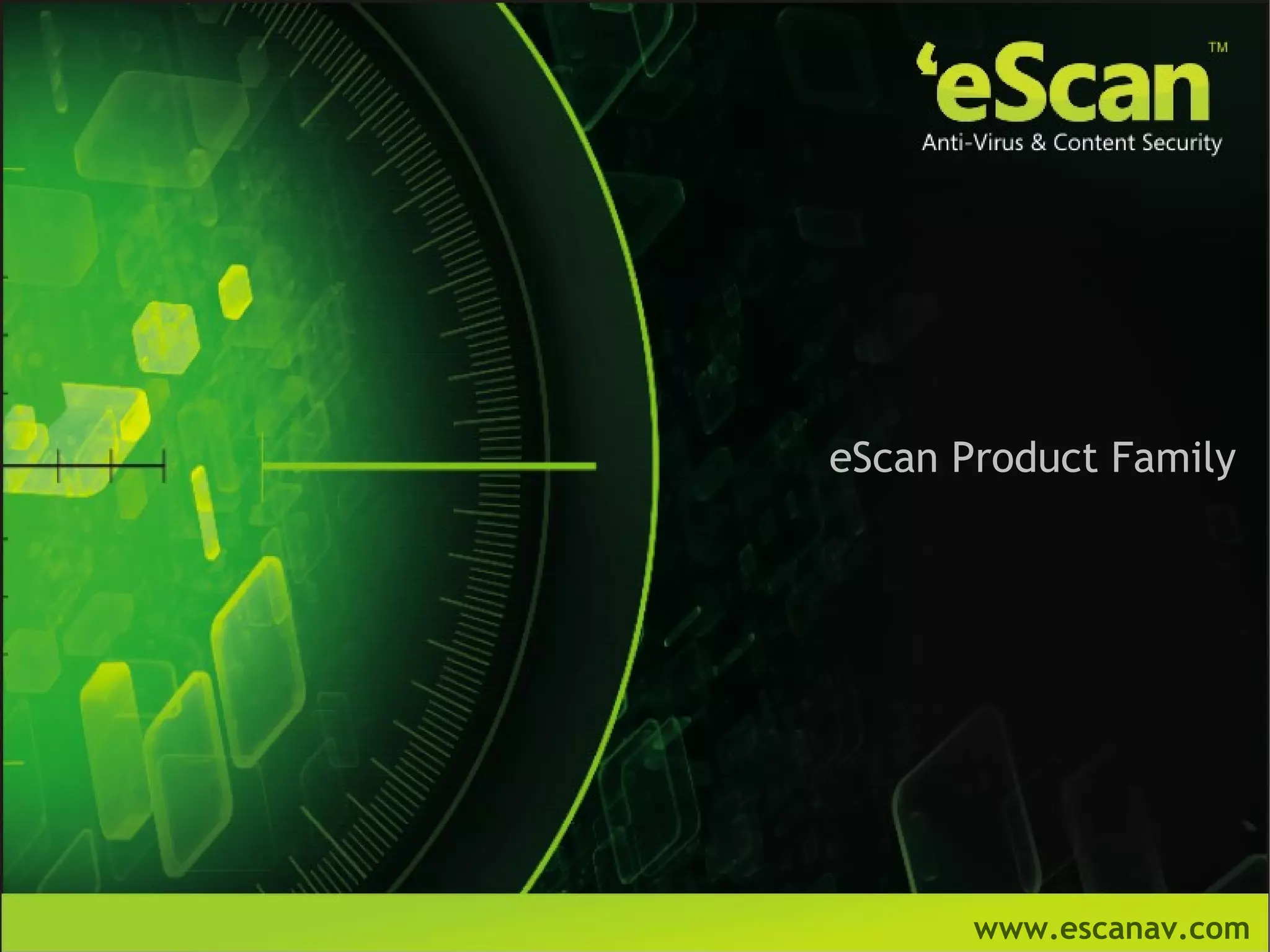 eScan Product Overview | PPT