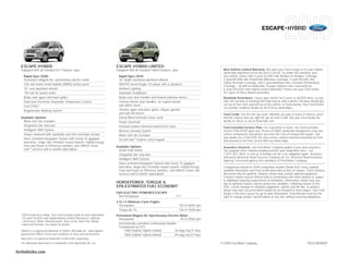 2010 Ford Escape Hamburg | PDF