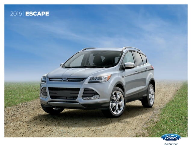 2016 Ford Escape eBrochure | PPT
