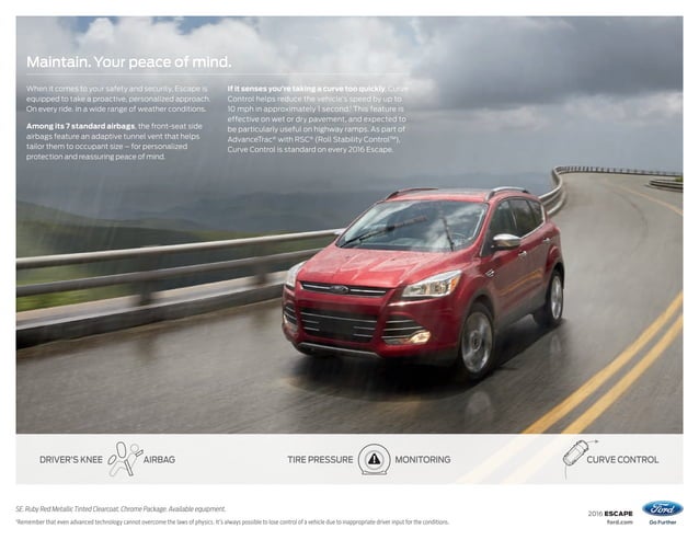 2016 Ford Escape eBrochure | PPT