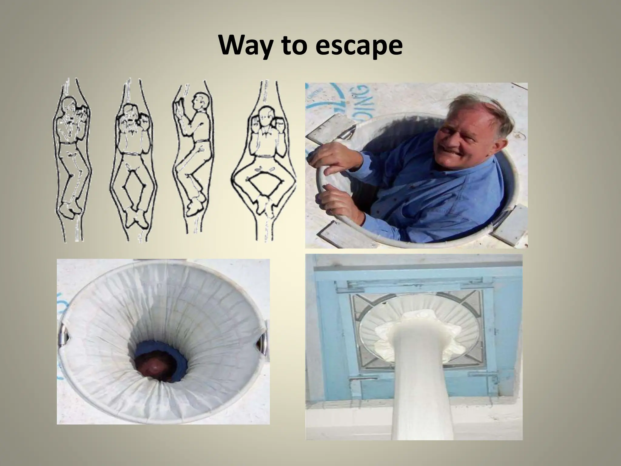 Implementation of Escape-Chute in RMG industry | PPTX