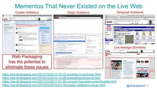 Supporting Web Archiving via Web Packaging | PPT