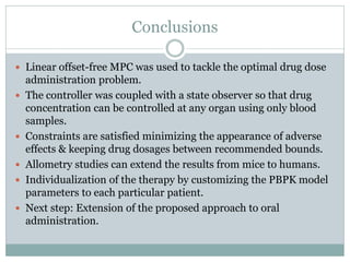 Physiologically Based Modelling and Predictive Control | PPT
