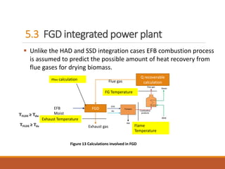 Escape 24 biomass power plant with integrated drying-effective ...