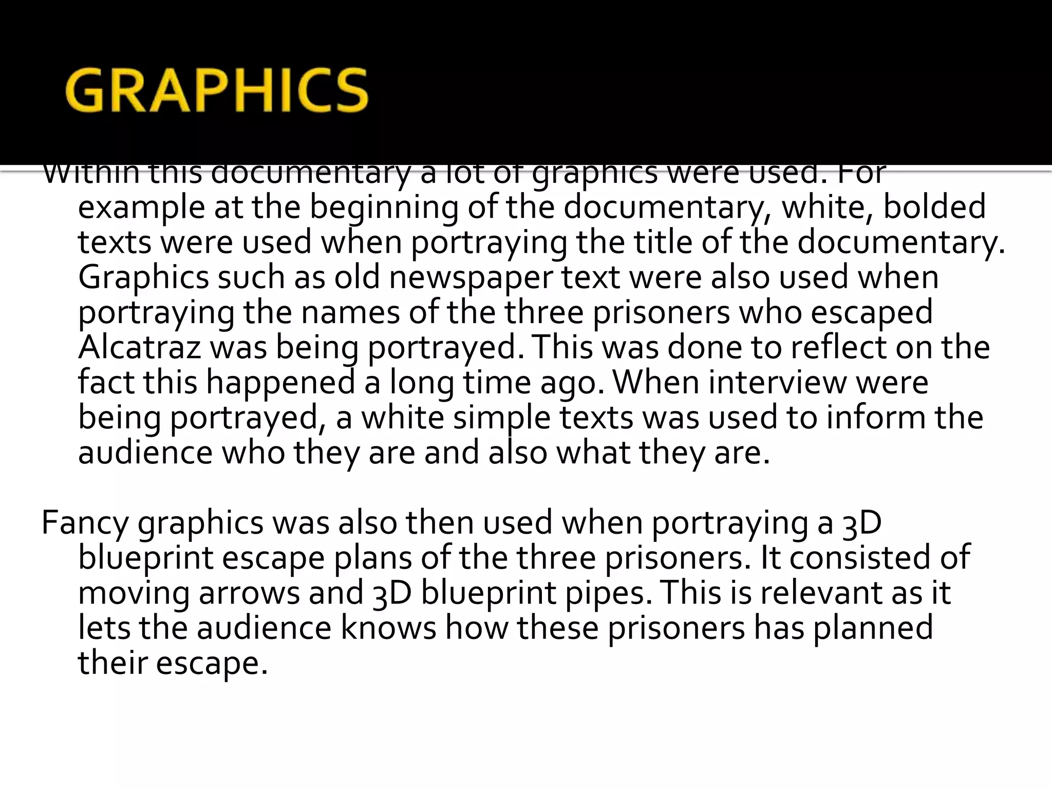 Escape – breakout from alcatraz | PPTX