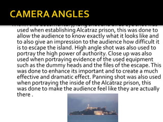 Escape – breakout from alcatraz | PPTX