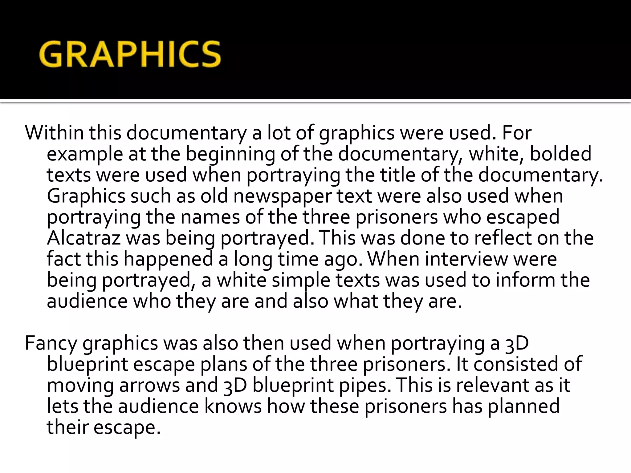 Escape – breakout from alcatraz | PPTX