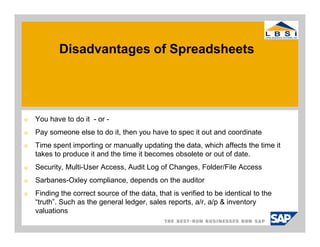Escape From Spreadsheet Hell | PDF | Databases | Computer Software and ...