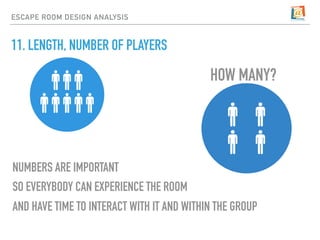 Escape Room Design Analysis | PDF