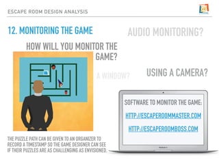 Escape Room Design Analysis | PDF