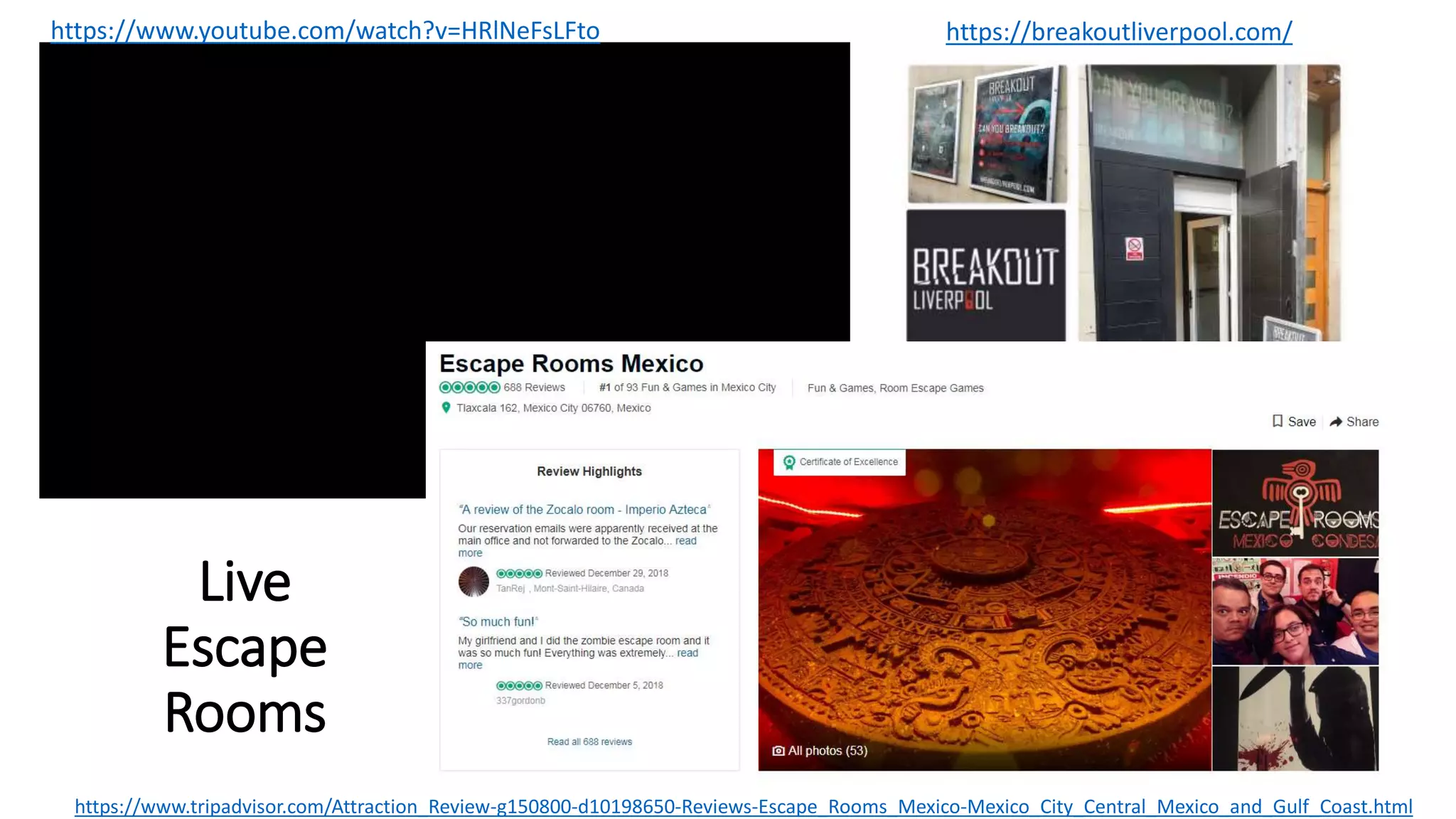 Escape the Classroom! | PPTX