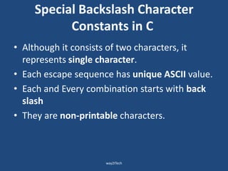 Escape sequences | PDF