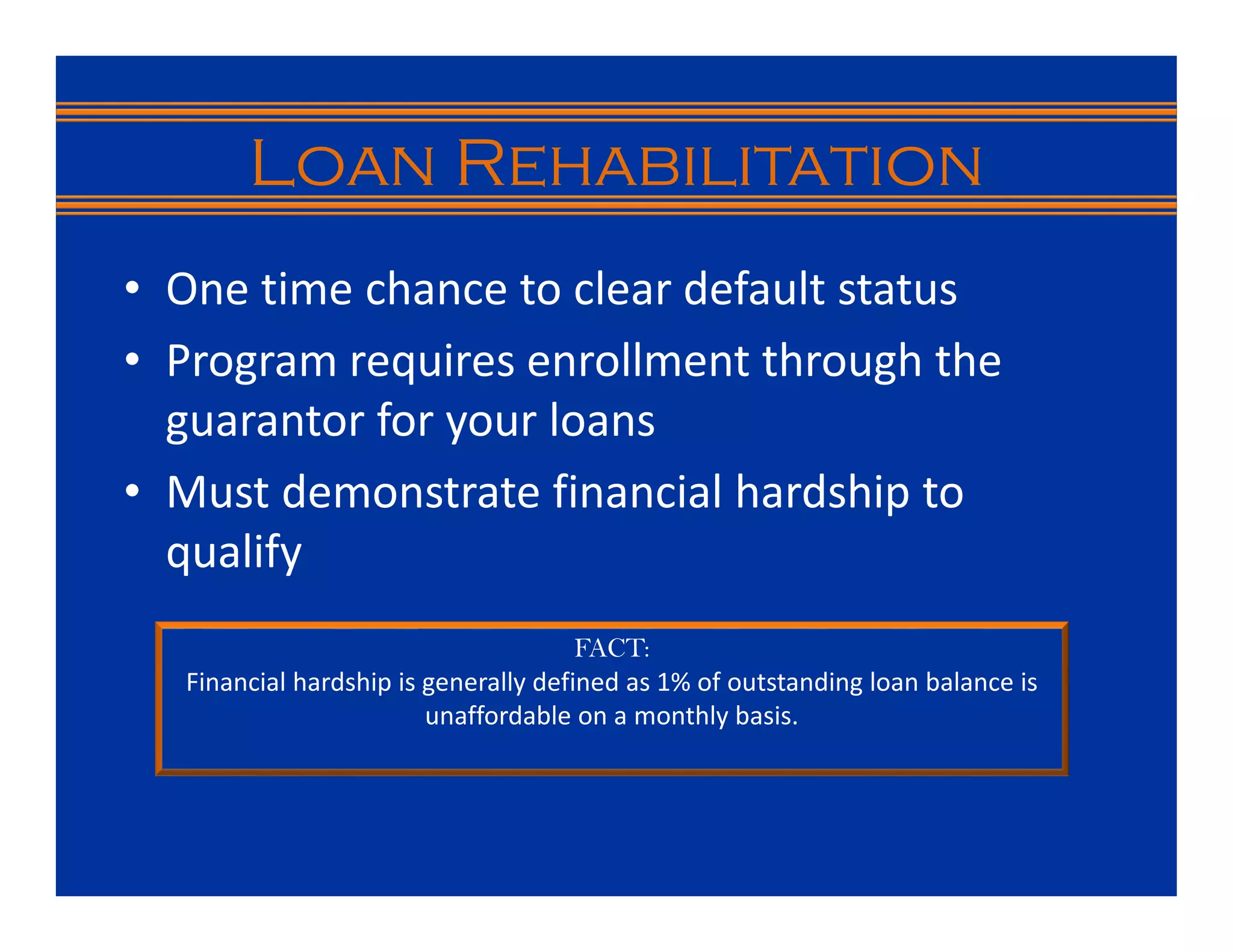 Escape Student Loan Debt: How to Minimize Your Re-payments | PPT