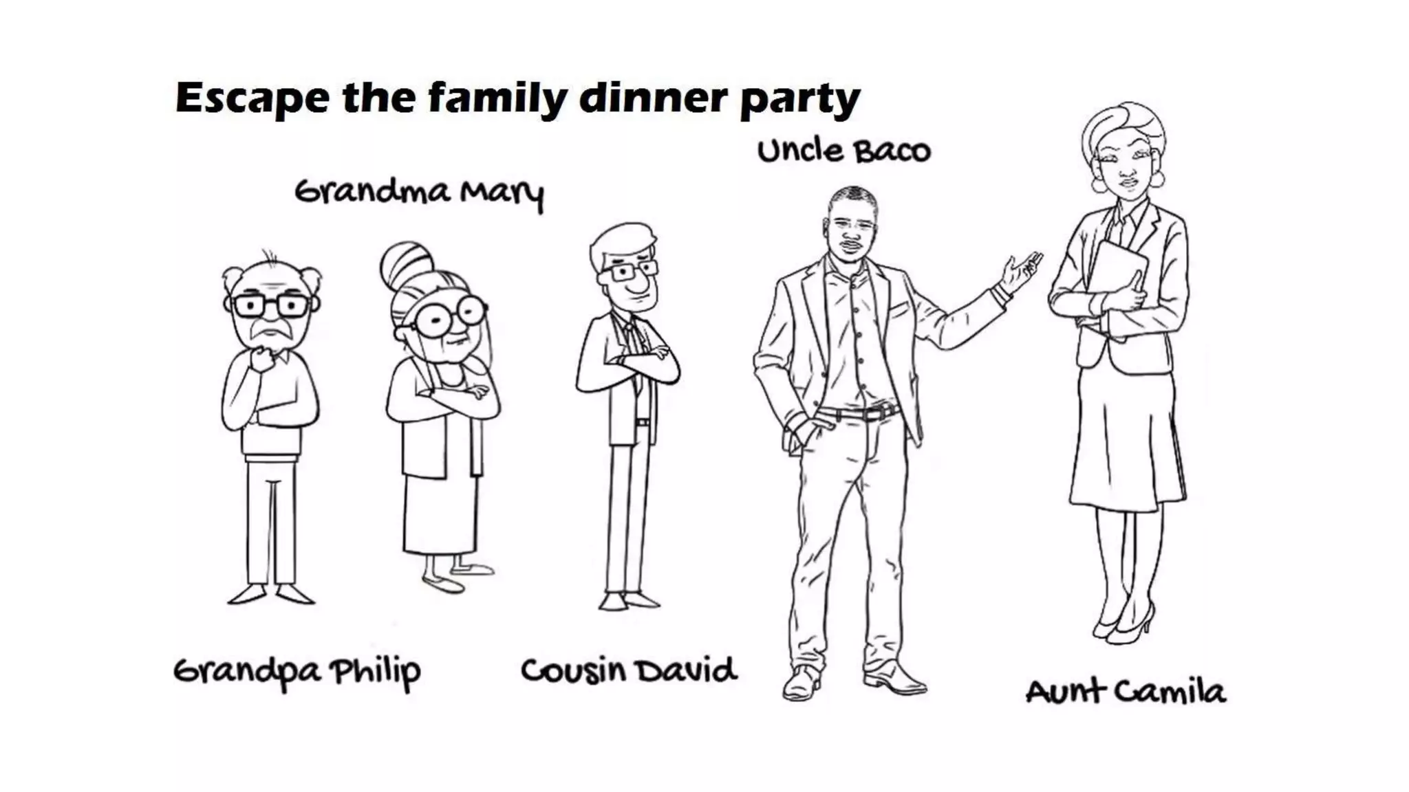 Escape the dinner party | PPT