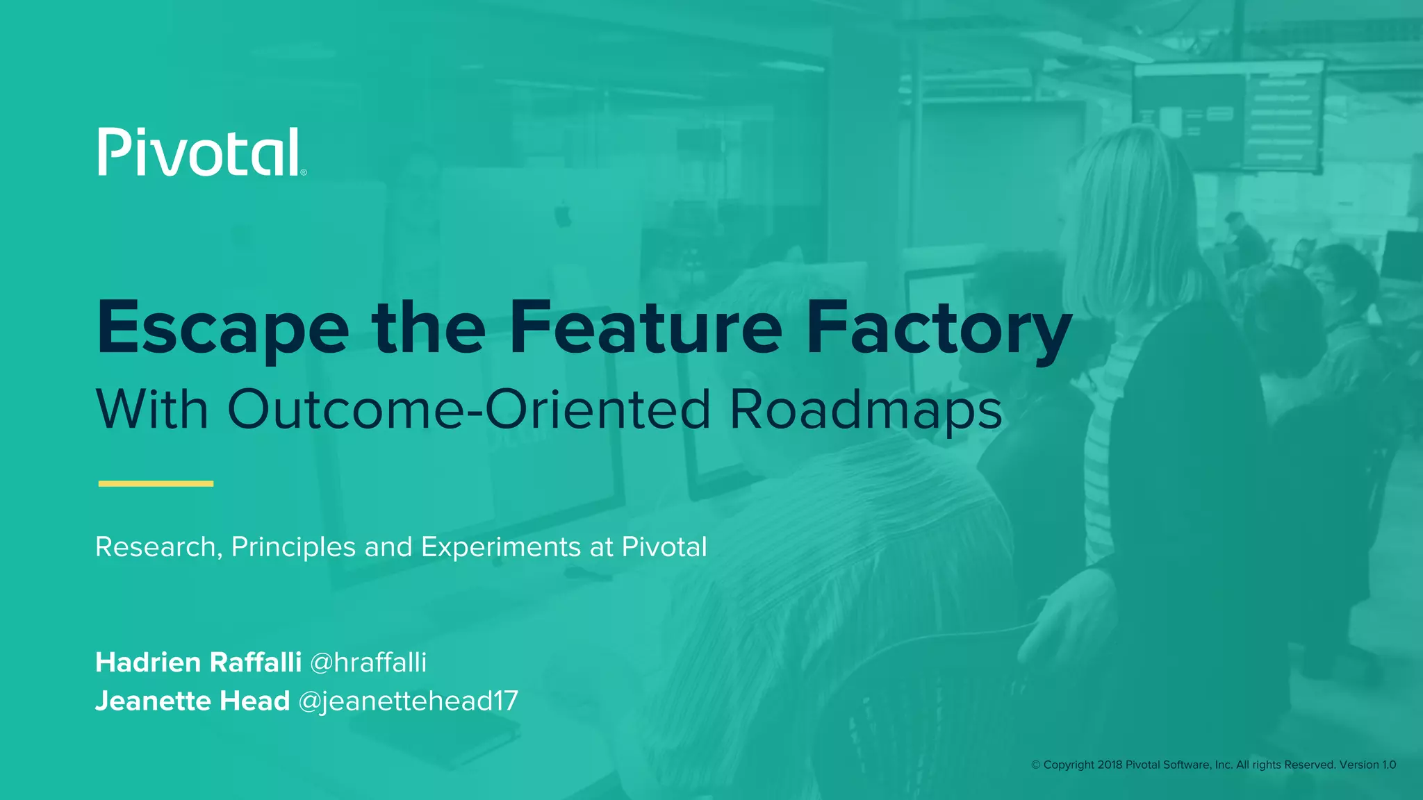 Escape The Feature Factory With Outcome Oriented Roadmaps Ppt