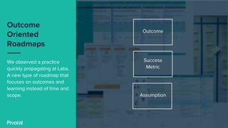 Escape the Feature Factory with Outcome-Oriented Roadmaps | PDF