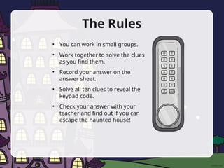 Escape the Haunted House - Presentation.ppt