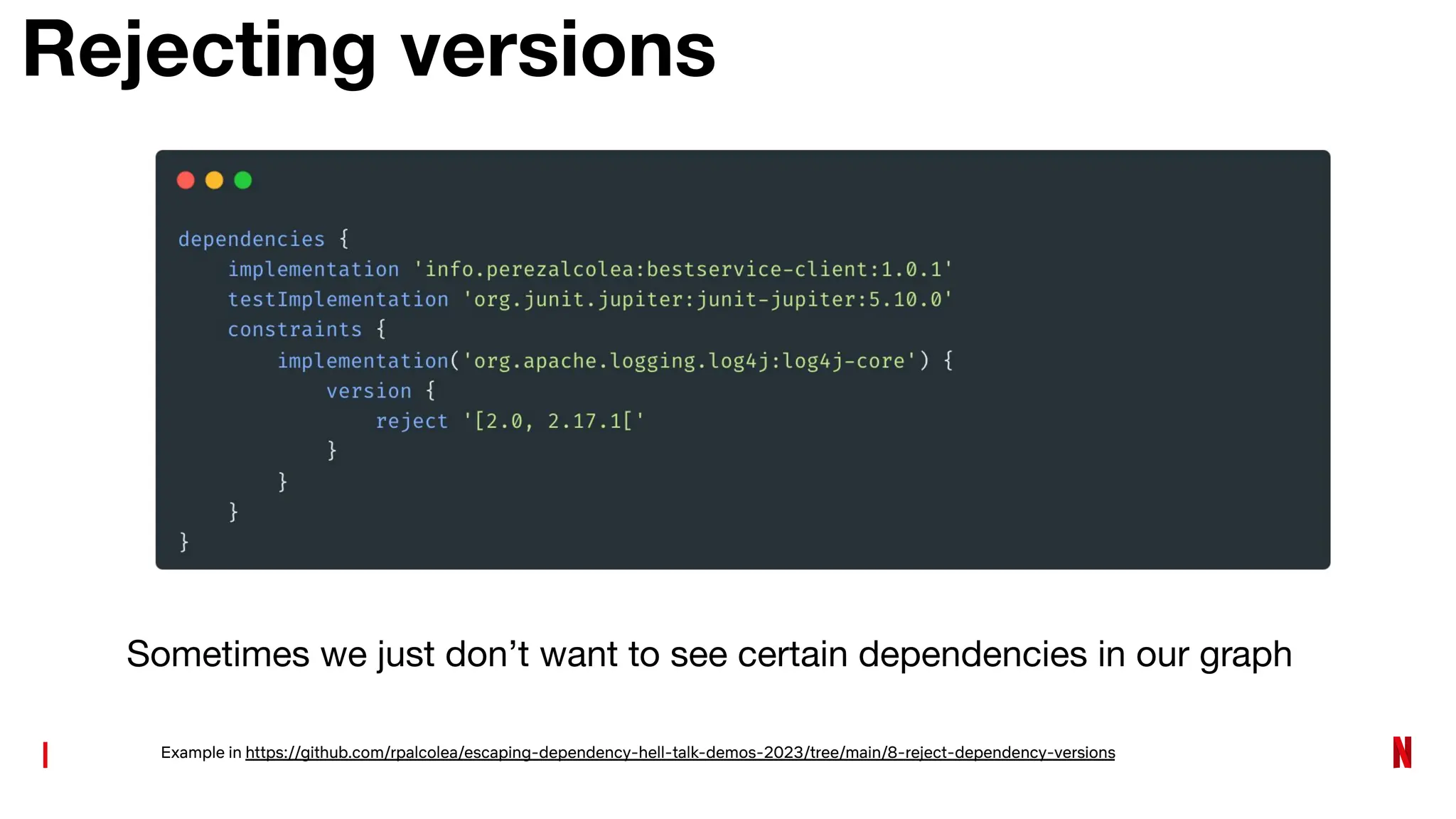 Escaping Dependency Hell: A deep dive into Gradle's dependency management features | Charlotte ...