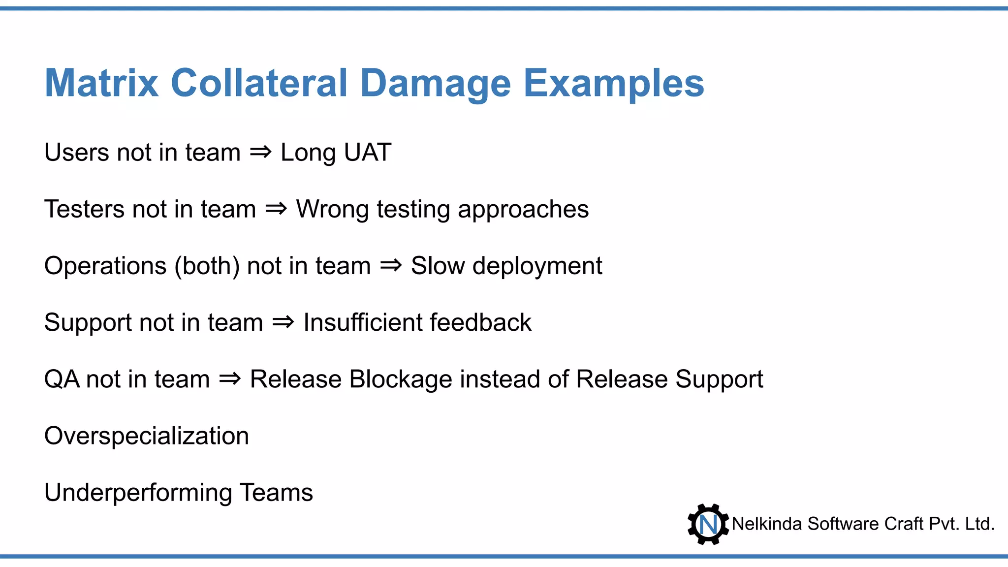 Agile Network India | Escaping the Matrix | Christian Hujer | PPT