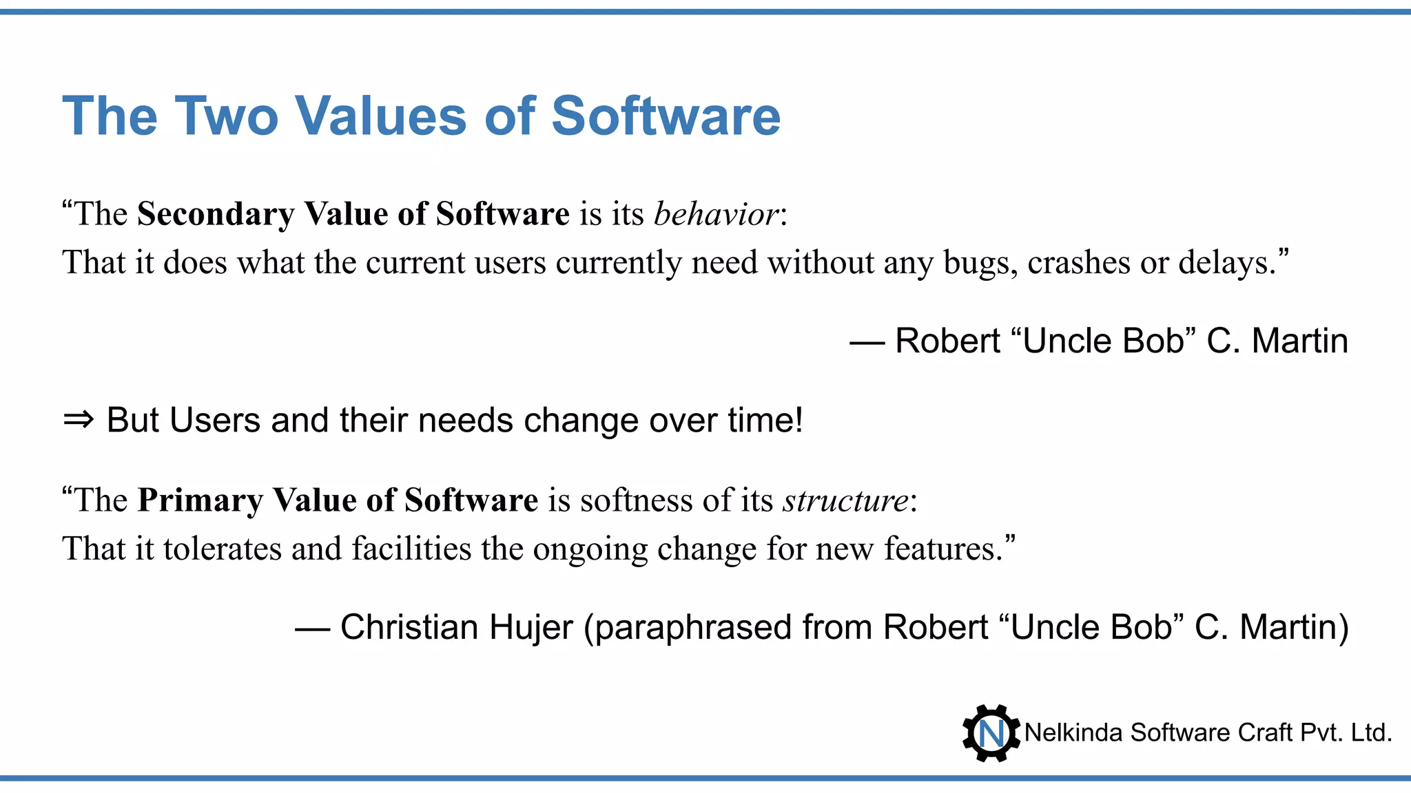 Agile Network India | Escaping the Matrix | Christian Hujer | PPT