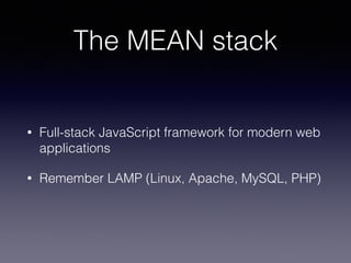Escaping the yellow bubble - rewriting Domino using MongoDb and Angular | PPT