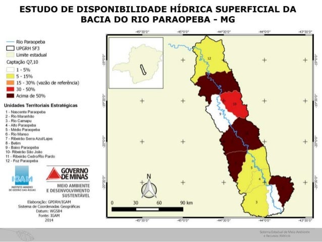 Escassez Hídrica na bacia do Rio Paraopeba