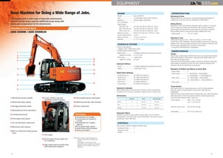Escavadeira hidraulica hitachi 225 usr | PDF