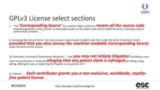 Legal and practical concerns with open source software | PPTX