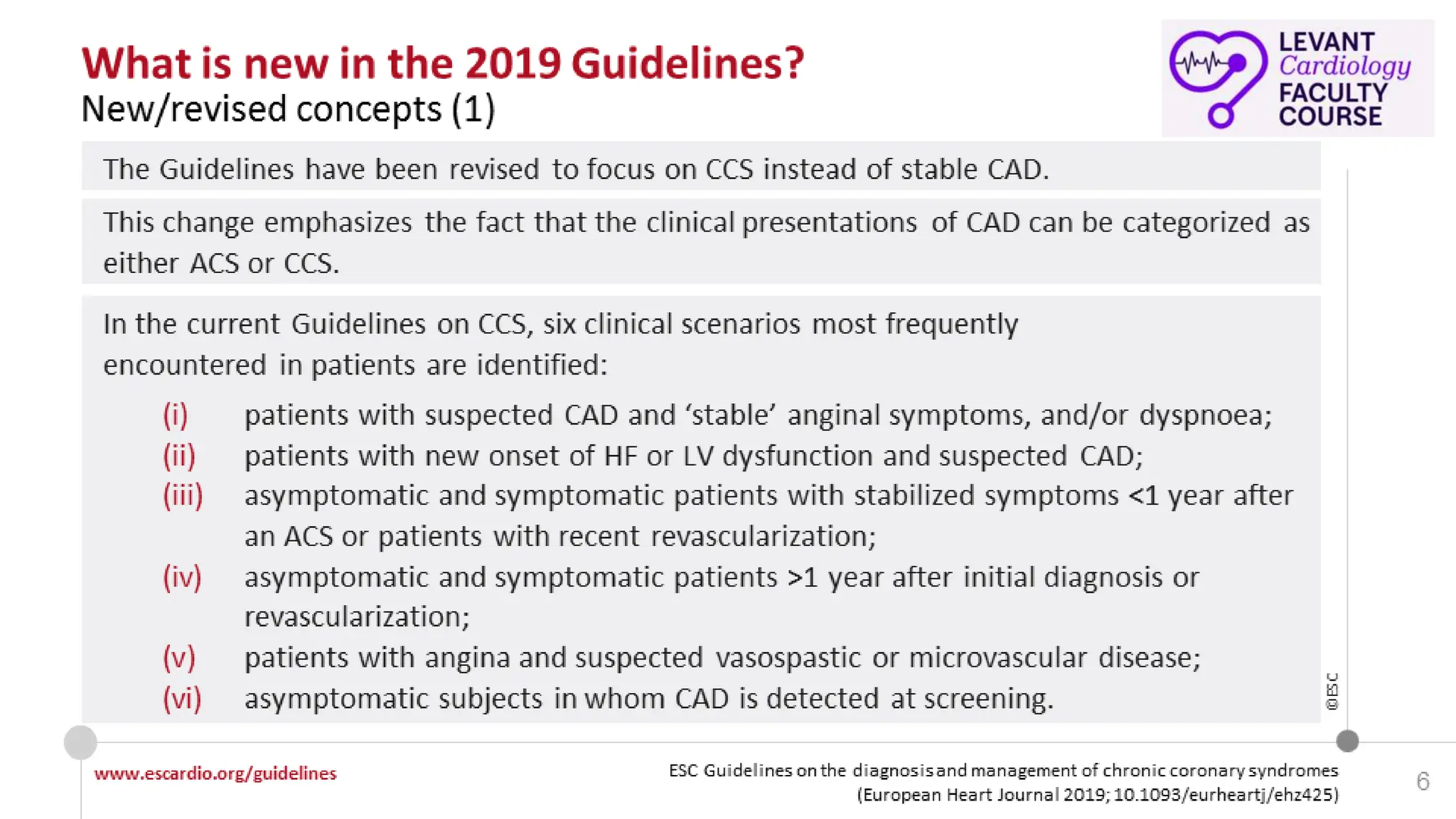 ESC Chronic Coronary Syndrome guidelines lecture.pptx