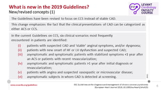 ESC Chronic Coronary Syndrome guidelines lecture.pptx
