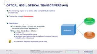 HIGH SPEED SERIAL LINKS : ARCHITECTURE AND OPTICAL TRANSCEIVER ...