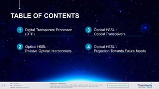 HIGH SPEED SERIAL LINKS : ARCHITECTURE AND OPTICAL TRANSCEIVER ...