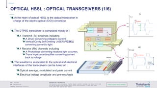 HIGH SPEED SERIAL LINKS : ARCHITECTURE AND OPTICAL TRANSCEIVER ...