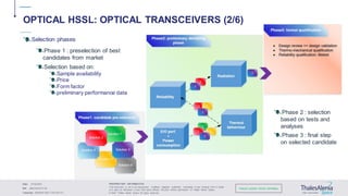 HIGH SPEED SERIAL LINKS : ARCHITECTURE AND OPTICAL TRANSCEIVER ...