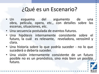 Escenarios: Una herramienta para la planificación estratégica de ...