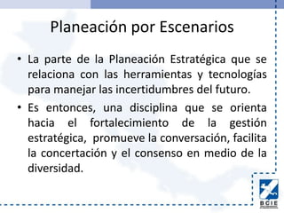 Escenarios: Una herramienta para la planificación estratégica de ...