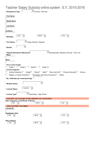 Esc encode grade 7 for sy 2015 2016 | PDF