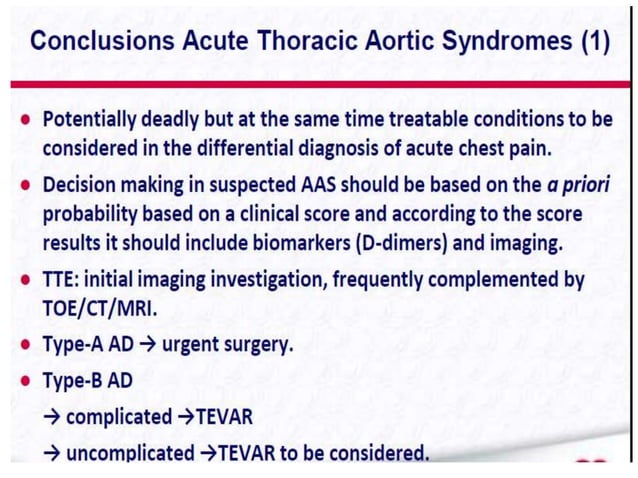 2014 ESC guidelines aortic diseases | PPT