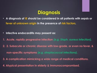 ESC Guidelines for Infective Endocarditis22.ppsx