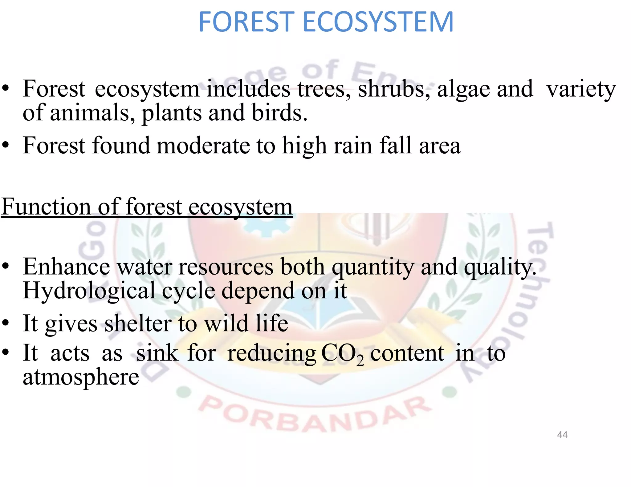Es ch.2 ECOLOGY & ECOSYSTEMS | PPT