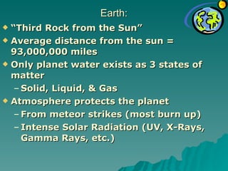 Es Ch. 23 Solar System | PPT
