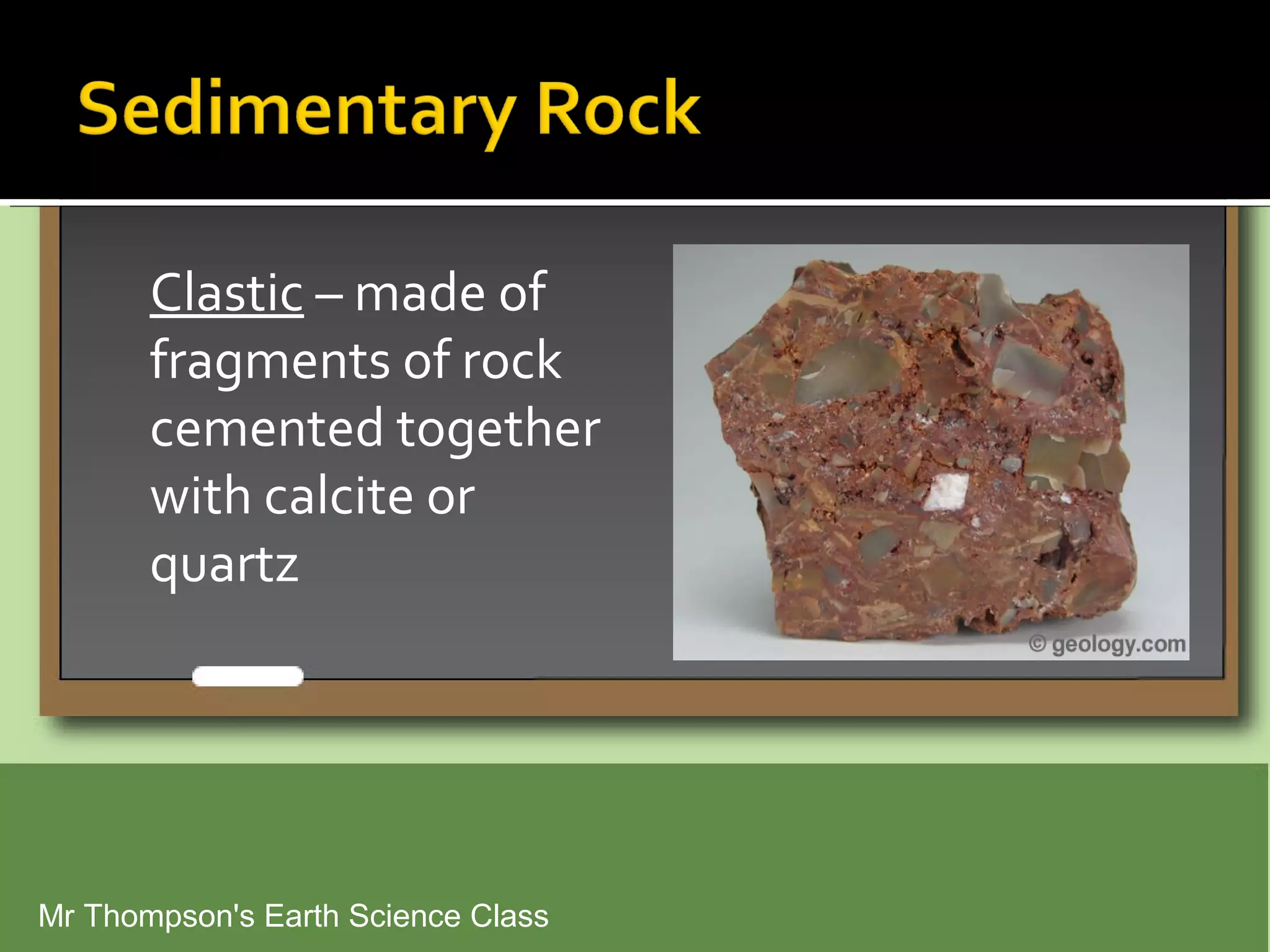 Earth Science Types of Rocks | PPT