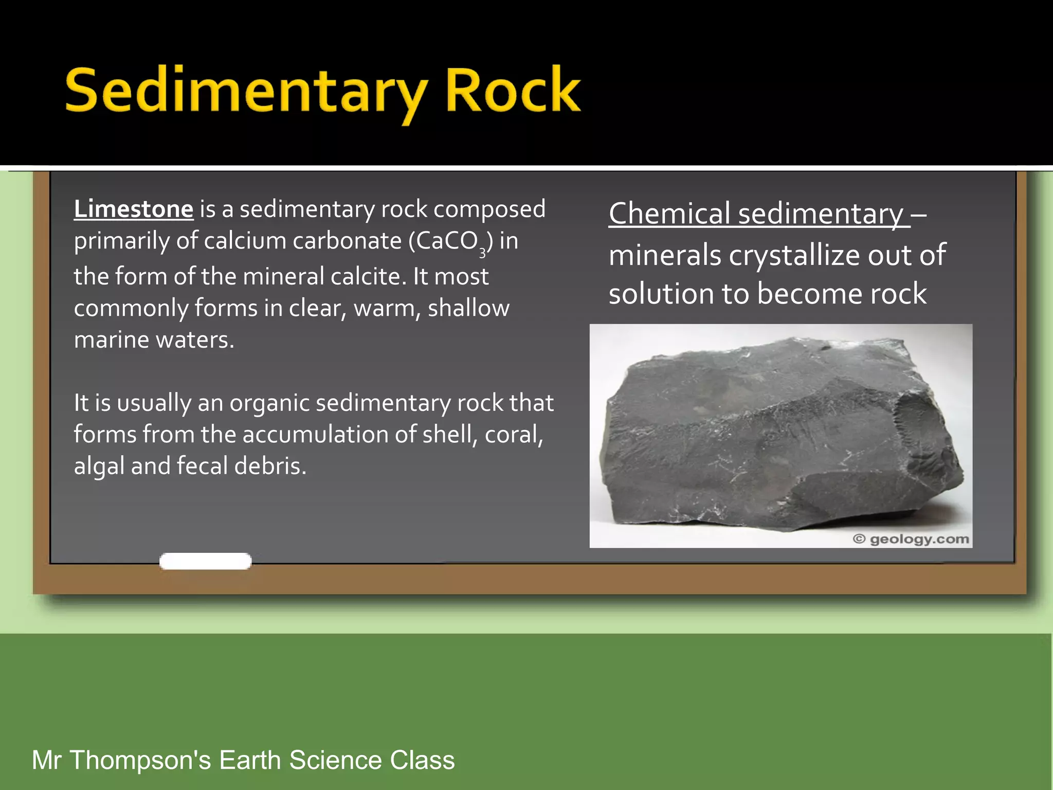 Earth Science Types of Rocks | PPT