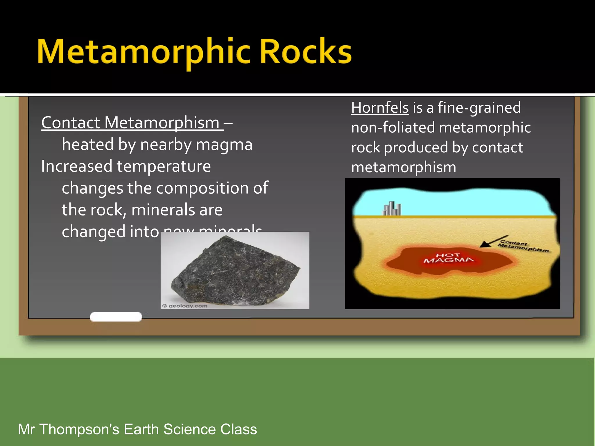 Earth Science Types of Rocks | PPT