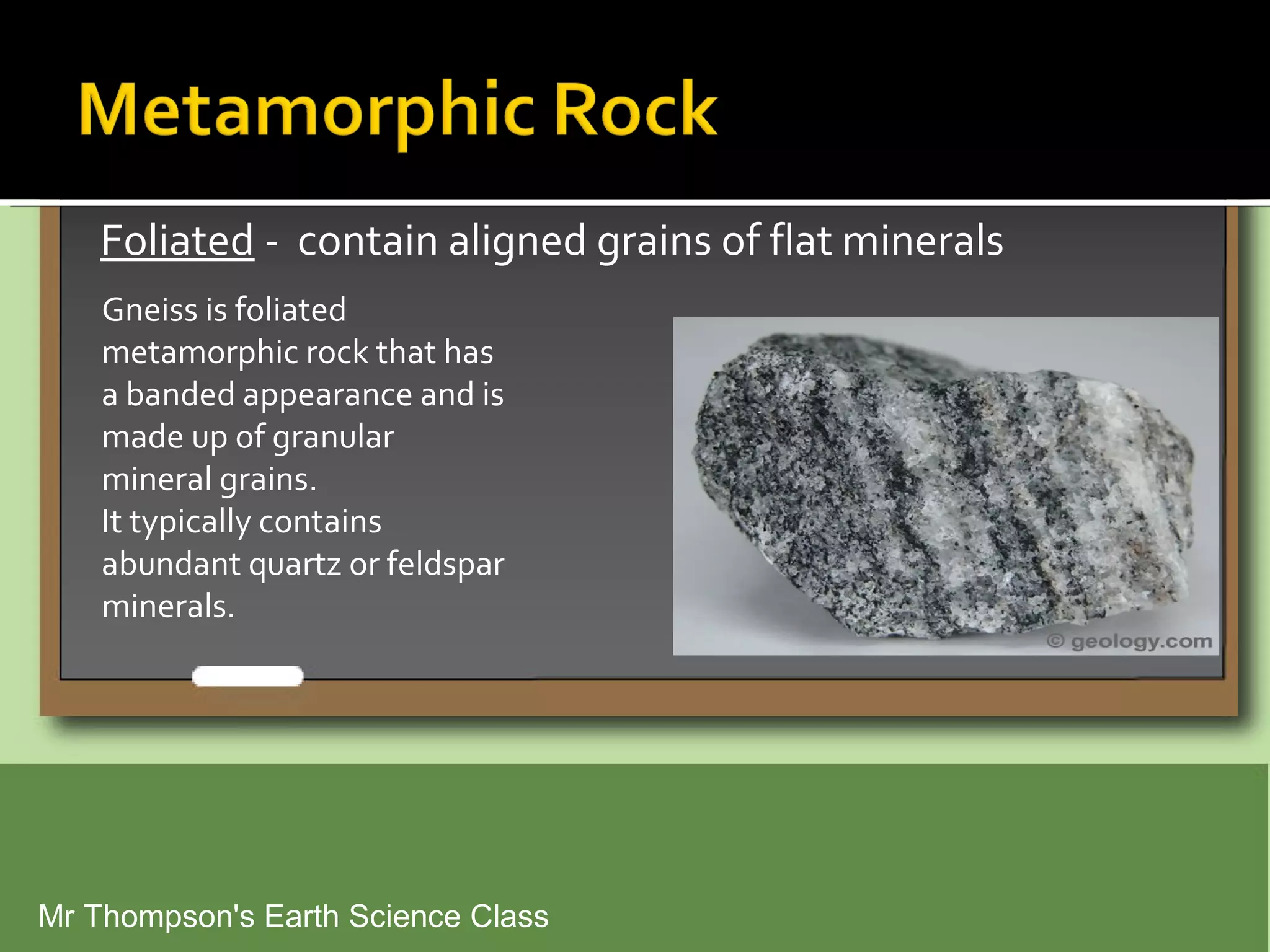Earth Science Types of Rocks | PPT