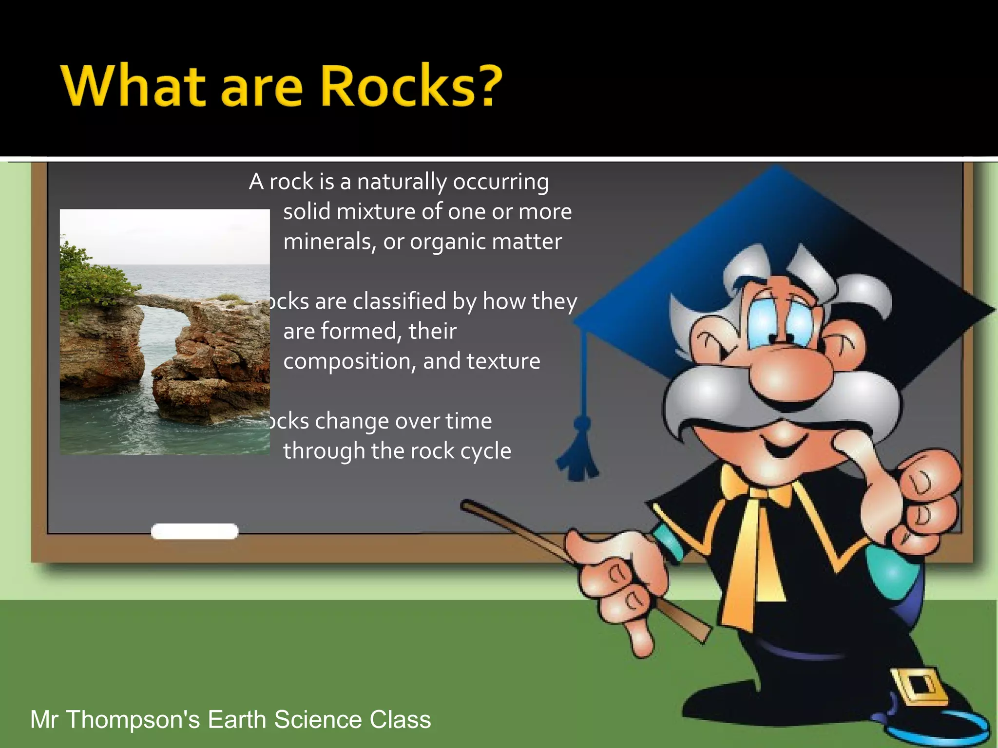 Earth Science Types of Rocks | PPT