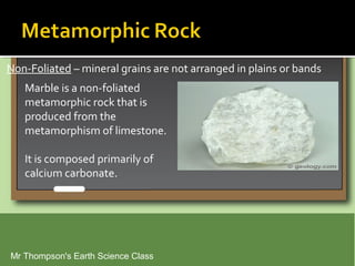 Earth Science Types of Rocks | PPT